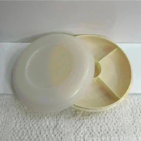 Tupperware | Kitchen | Vintage Tupperware Divided Serving Tray | Poshmark